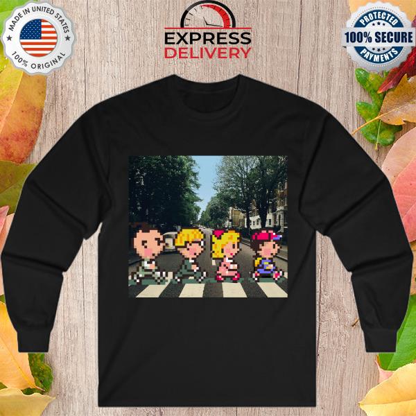 Earthbound Abbey Road Shirt, hoodie, sweater, long sleeve and tank top