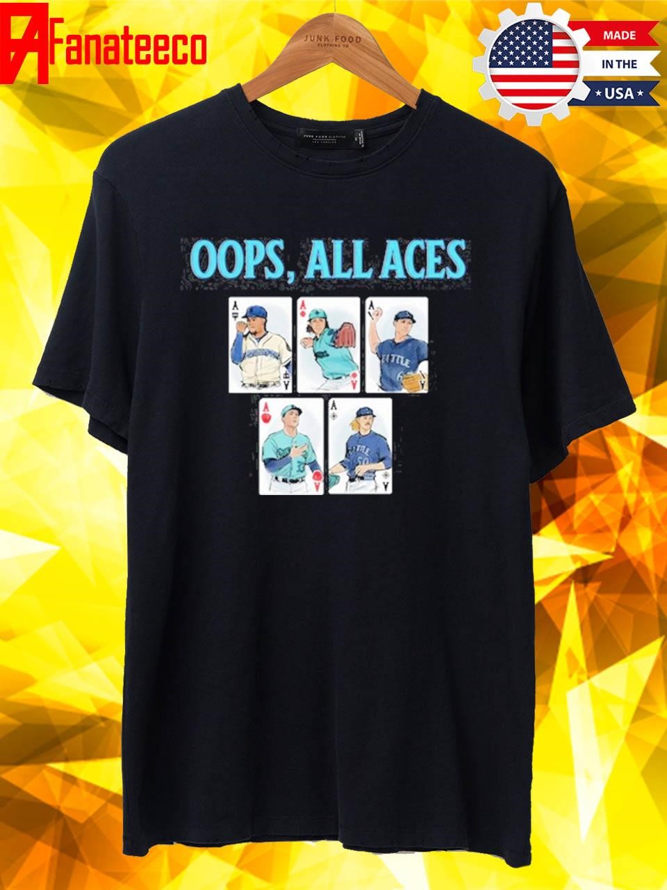 Official Oops, All Aces Shirt, hoodie, sweater, long sleeve and tank top