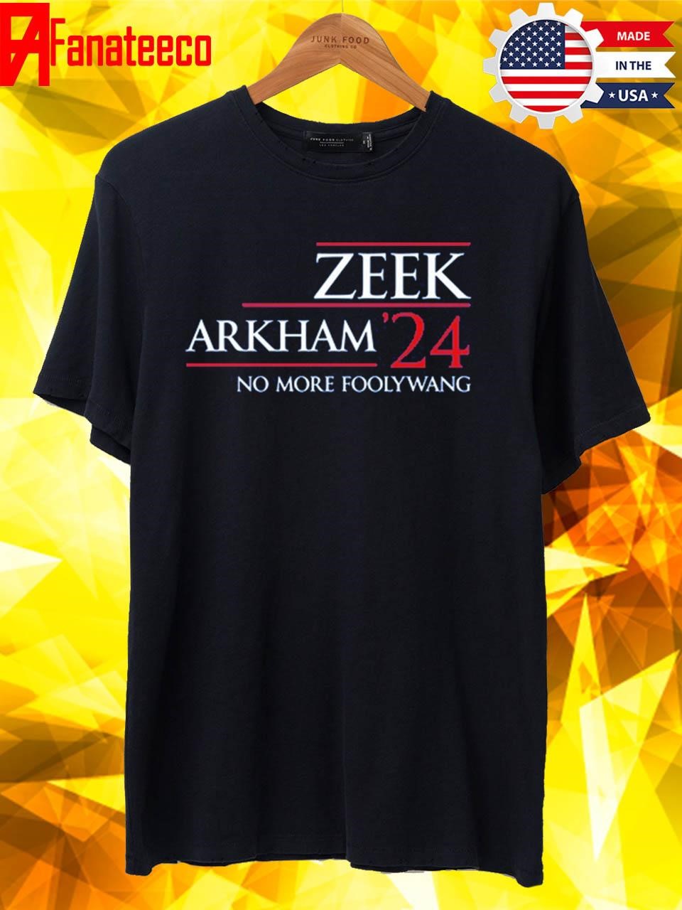 Funny Zeek Arkham 2024 Shirt, hoodie, sweater, long sleeve and tank top