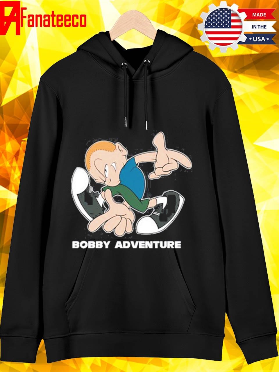 Official Mamonoworld Bobby Adventure shirt, hoodie, sweater, long ...
