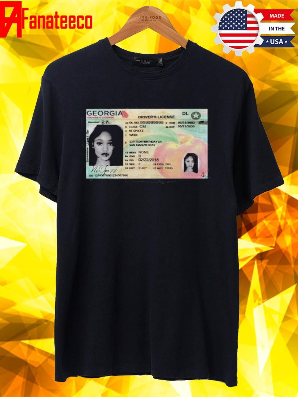 2024 Spazz Week Driver's License Shirt, hoodie, sweater, long sleeve ...