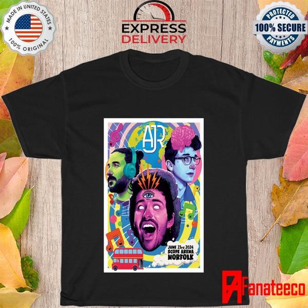 AJR Brother Maybe Man Tour Merch Limited Poster At Scope Arena Norfolk ...