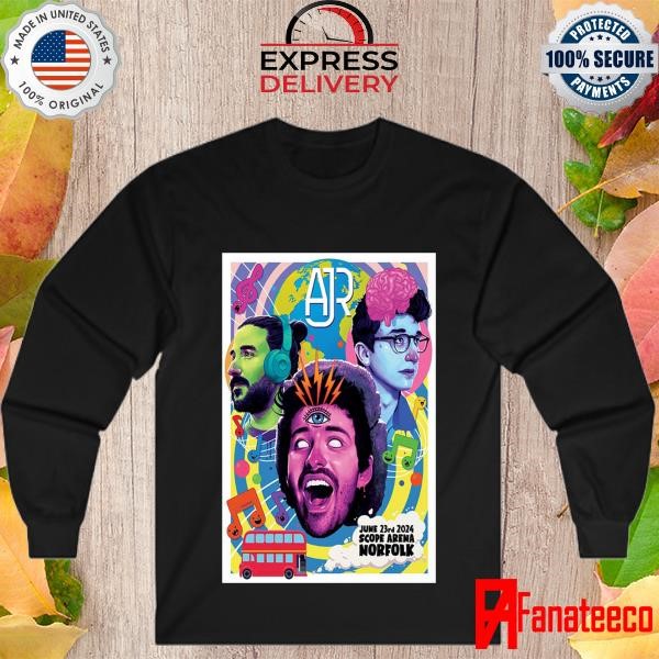 AJR Brother Maybe Man Tour Merch Limited Poster At Scope Arena Norfolk ...