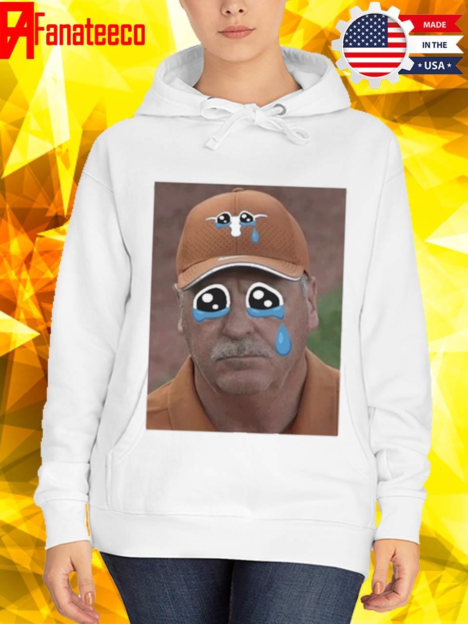 Original Official Texas Coach Mike White Crying Shirt, hoodie, sweater ...