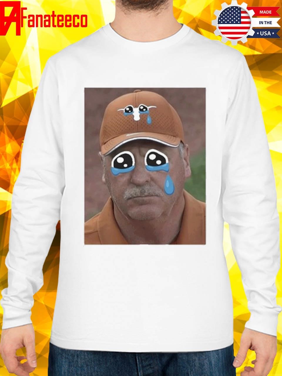 Original Official Texas Coach Mike White Crying Shirt, hoodie, sweater ...