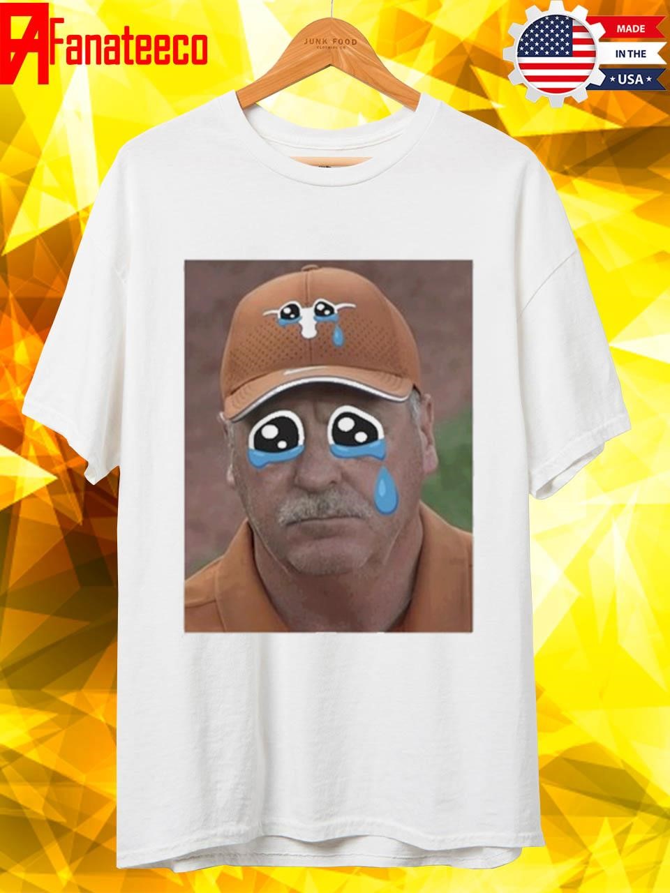 Original Official Texas Coach Mike White Crying Shirt, hoodie, sweater ...