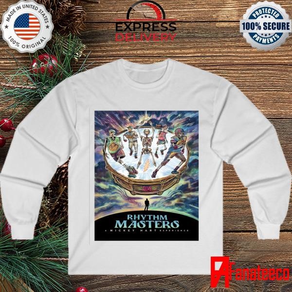 Grateful dead mickey hart rhythm masters espn film poster shirt, hoodie ...