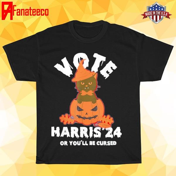 Kamala Harris Halloween 2024 Harris Cat Halloween T-Shirt, hoodie ...