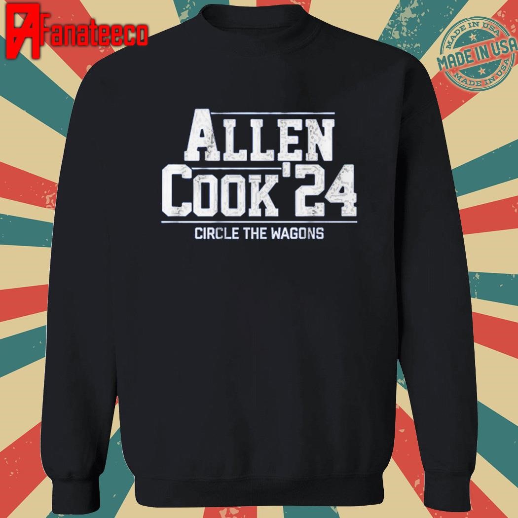 Official Allen-cook '24 circle the wagons shirt, hoodie, sweater, long ...