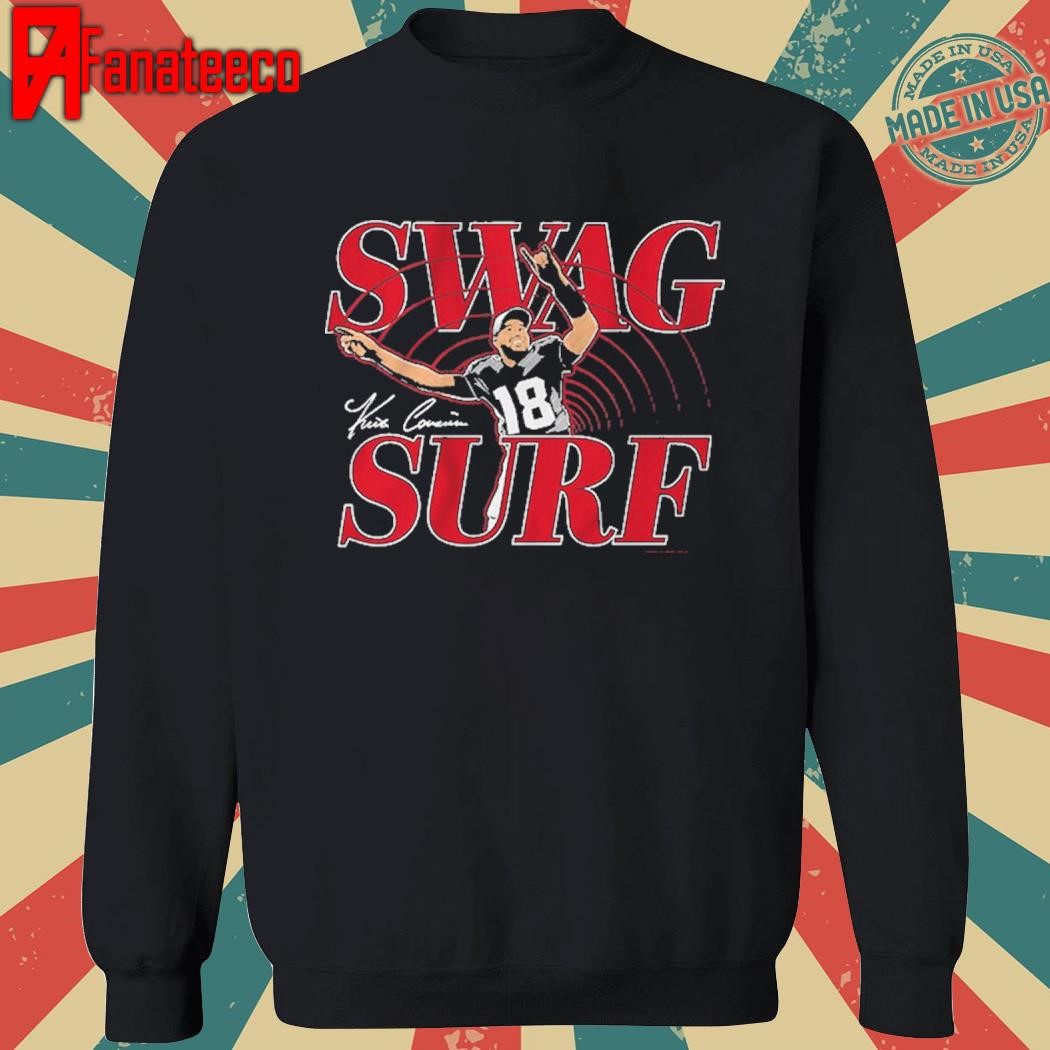 Original Kirk cousins swag surf shirt, hoodie, sweater, long sleeve and ...